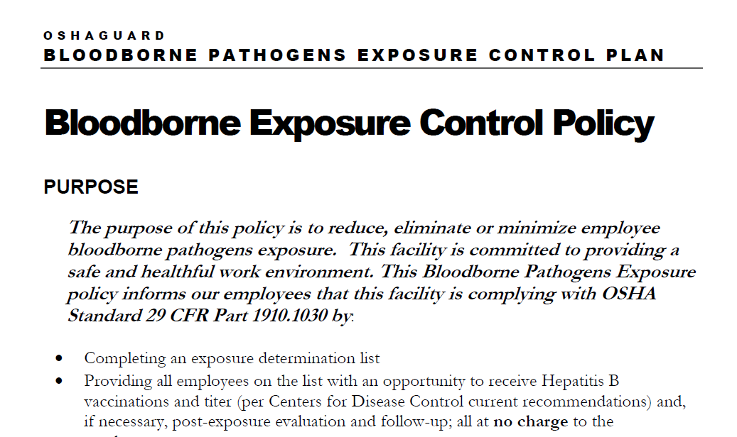 What to Do After a Needlestick Injury or Exposure Incident at a Medica ...